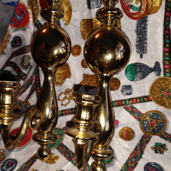 SYROCO INC. | Accents | 975 Vintage Syroco Inc Gold Candleholders ...